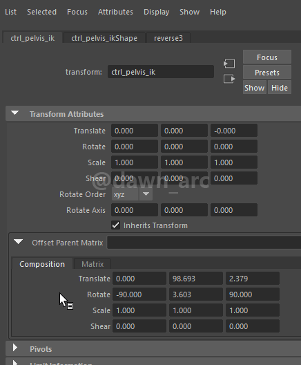 [Maya]Rigging 18 - Common Tricks
